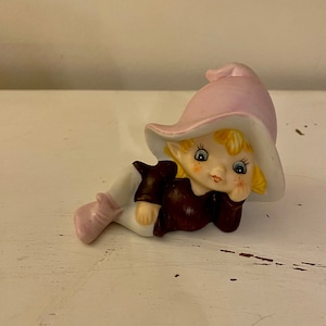 Vintage Ceramic Elf Fairy Faery Homco Brand 5213 Made in Taiwan Elf in ...