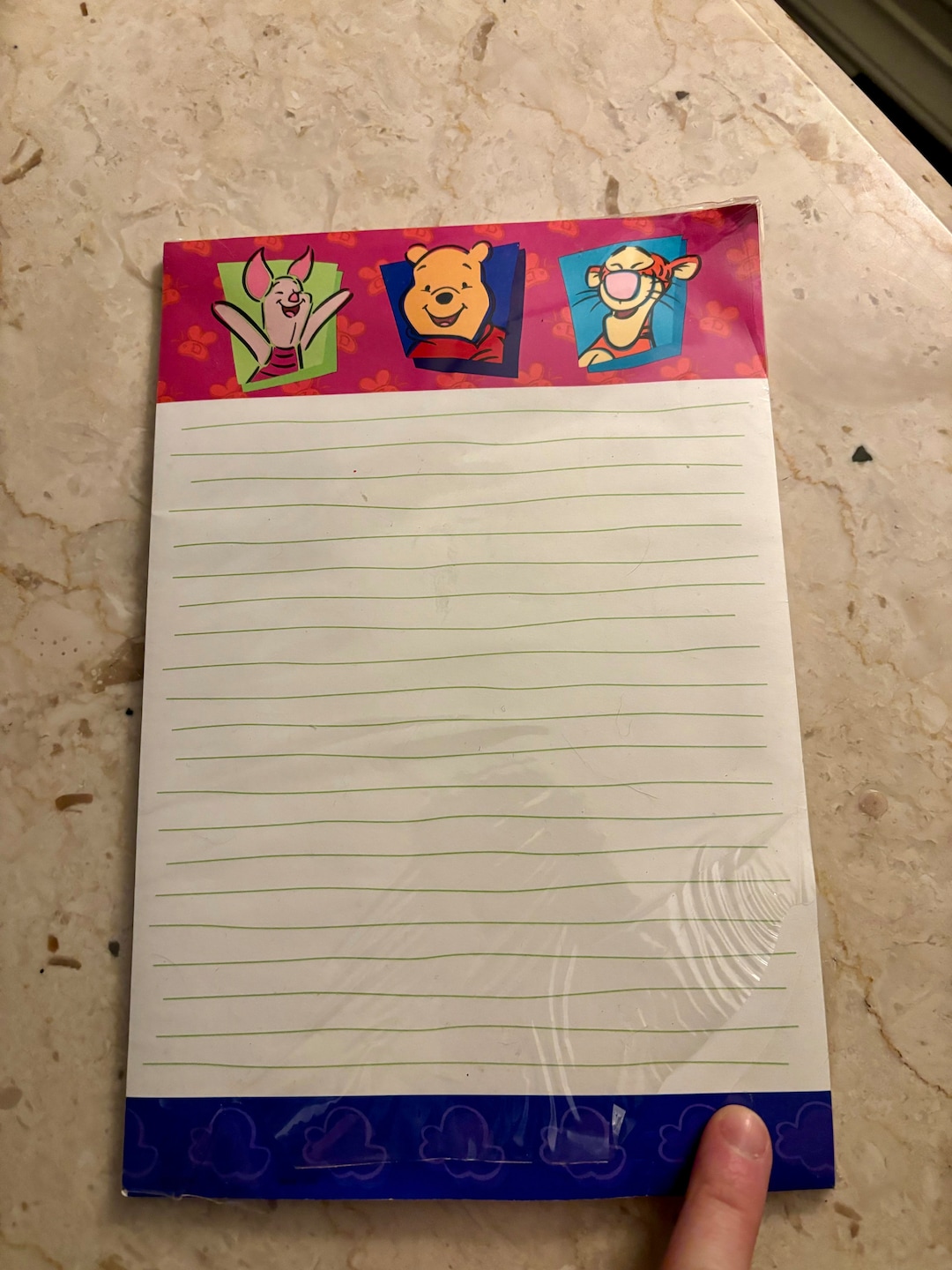 90s Pooh Stationary NIP Winnie the Pooh Paper Vintage Hallmark Notepad ...