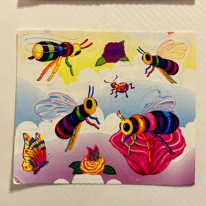 4 Lisa Frank 90s Sticker Mods Vintage Stickers LFI Cheer Bears Bumble ...