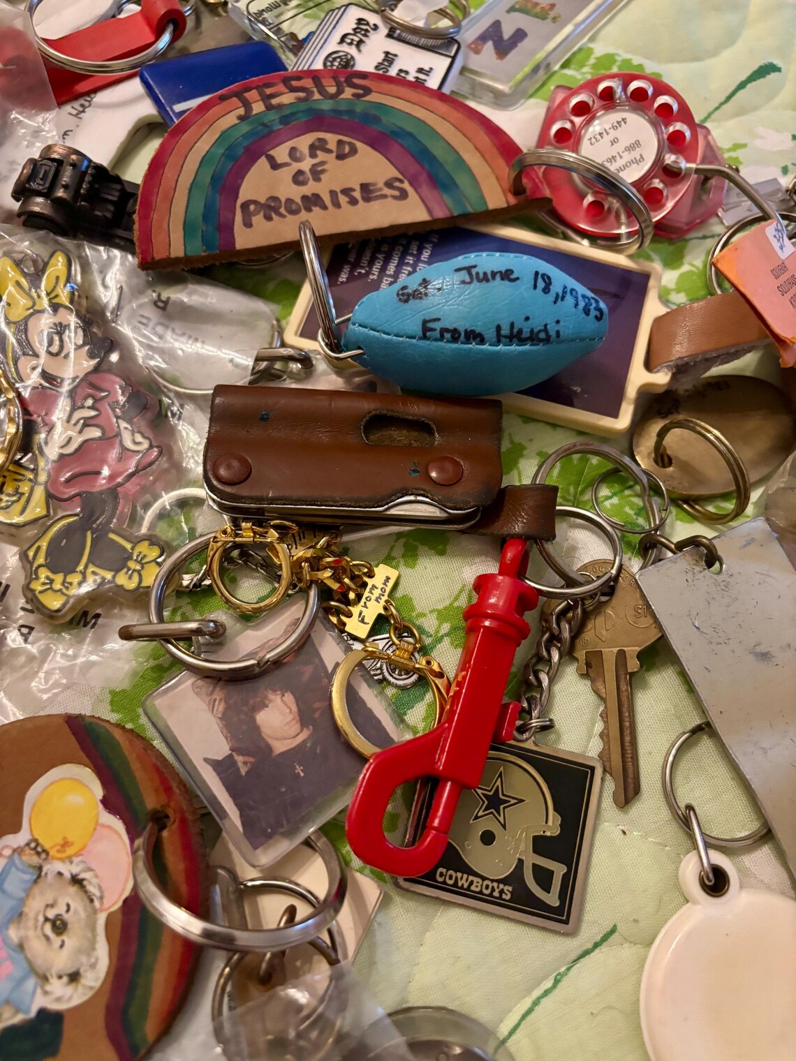 HUGE Lot 74 Vintage Key Chains All Kinds - Etsy