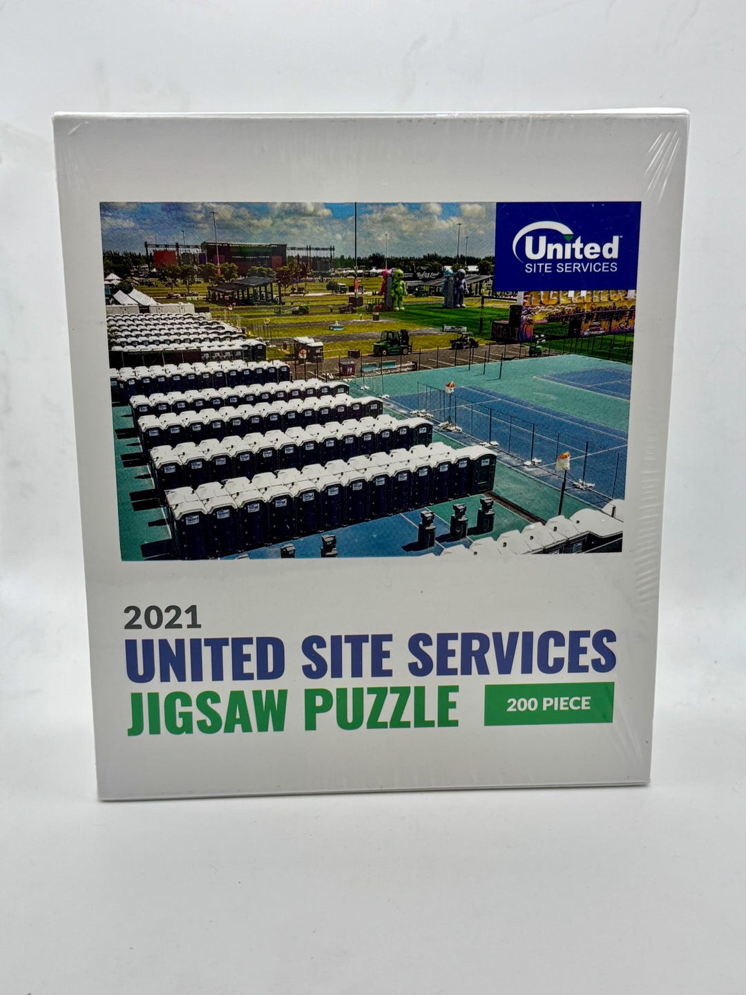 2021 NIB Porta Potty Puzzle Gag Gift United Site Services Portable ...