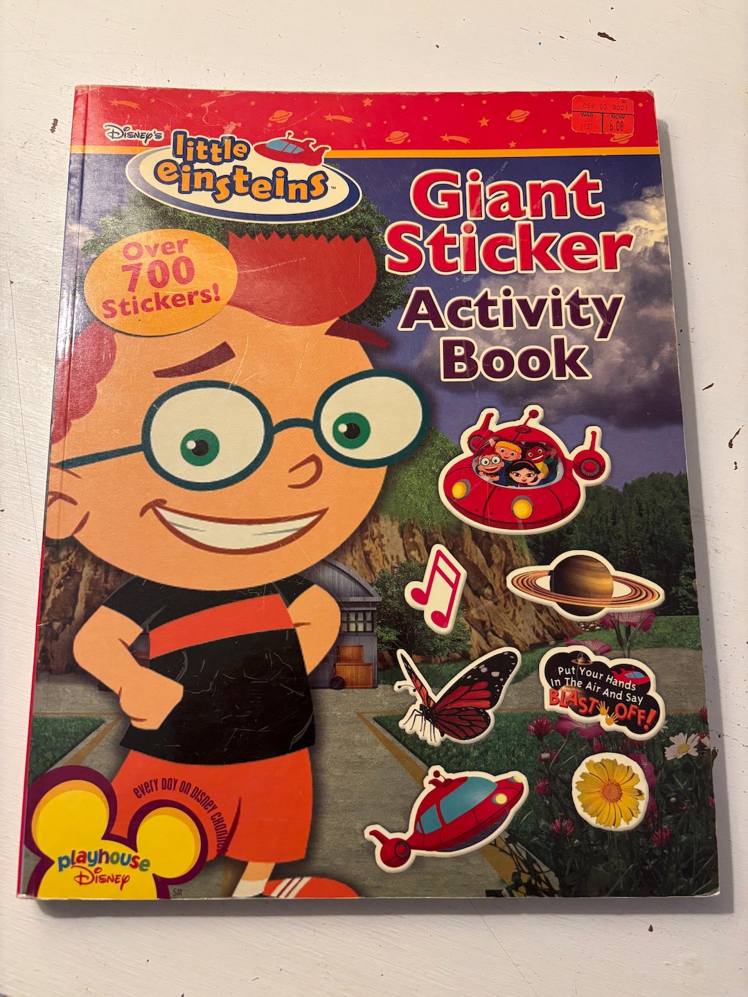 Little Einsteins Giant Sticker Activity Book Out of Print Disney Mickey’s Playhouse - Etsy