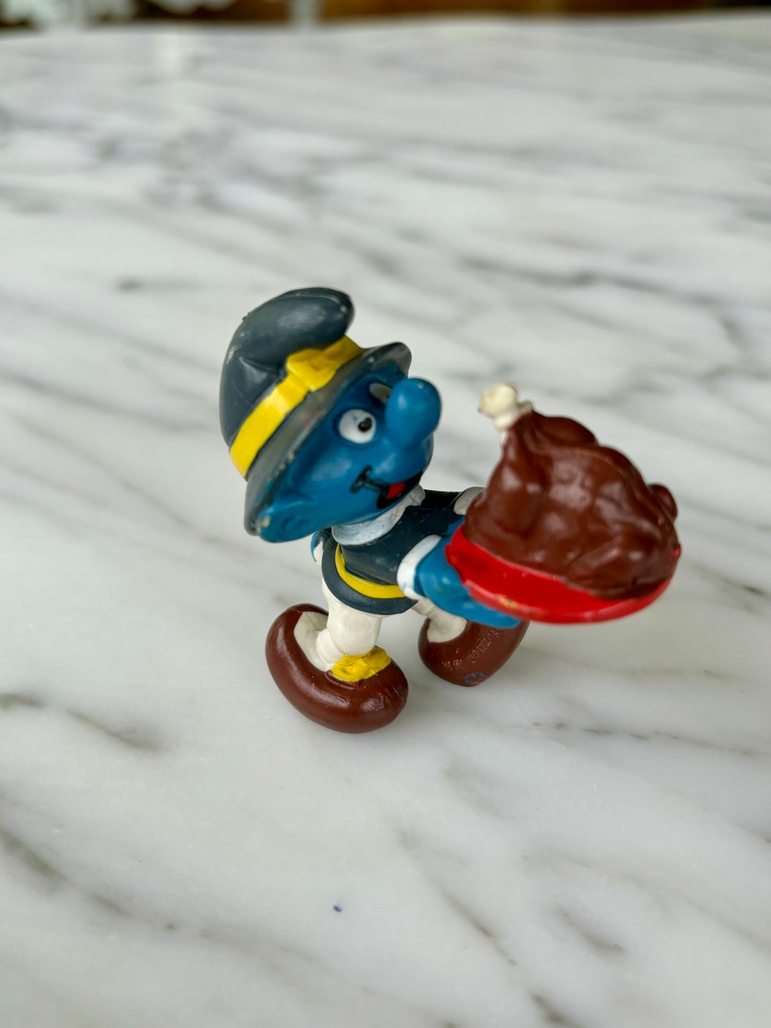 Retro Smurf Pilgrim Thanksgiving Turkey Peyo Smurf Holiday - Etsy