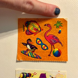 4 Lisa Frank 90s Sticker Mods Vintage Stickers LFI Cheer Bears Bumble ...