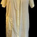 Katz Yellow 60s House Coat Nap Dress Robe Mumu Snaps Embroidered Peter ...