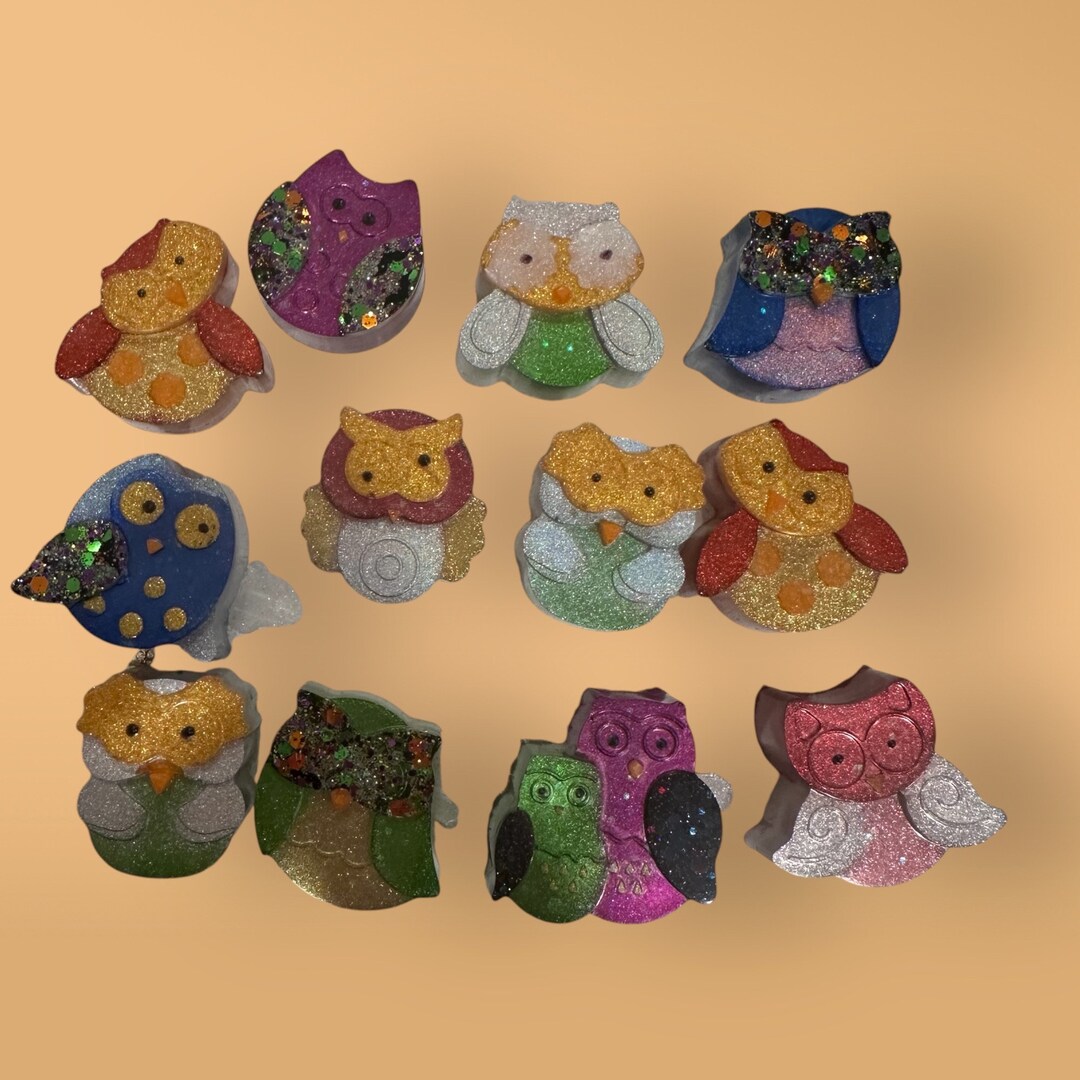 Owl Resin Loose Parts, Fall, Counters, Sensory Bin, Math, Teachers ...