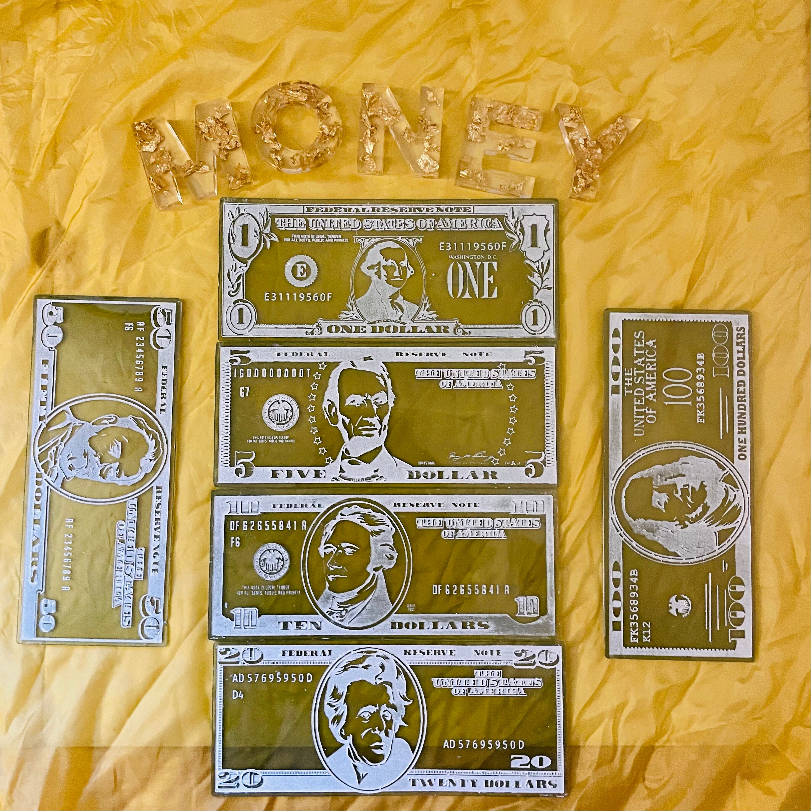 RESIN PLAY MONEY Counting Bank Preschool Montessori - Etsy