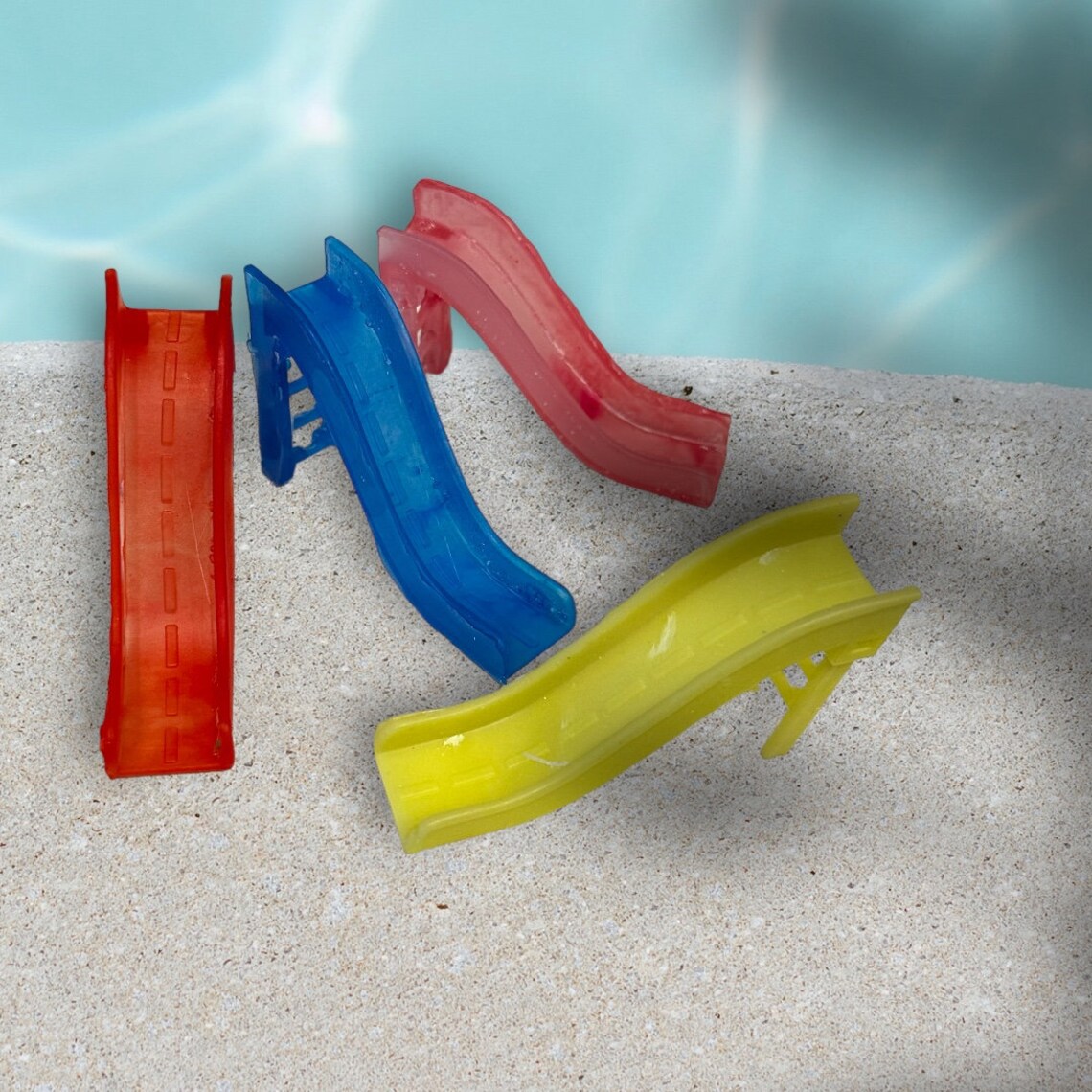 Resin Slide, Small World, Pool Party, Summer, Dollhouse, Mud Kitchen ...