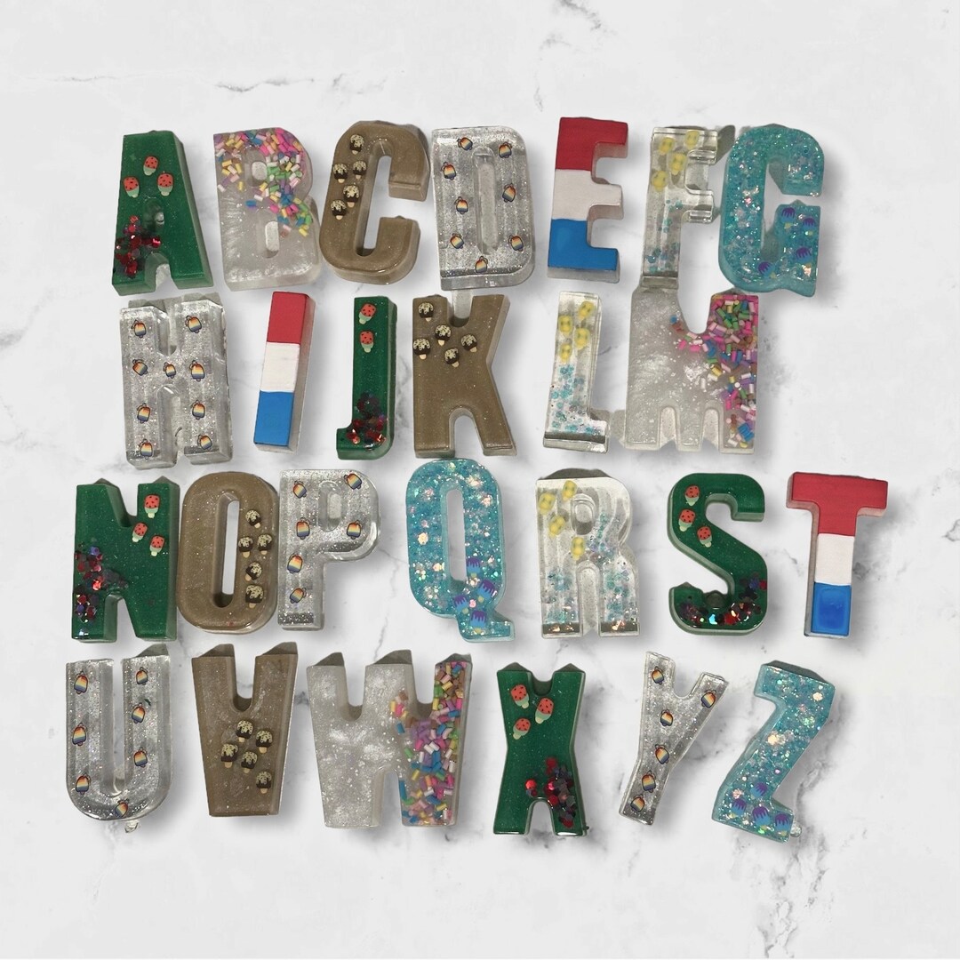 Ice Cream Resin Letters, Firecracker Popsicle, Sprinkles, Fruit Pops ...