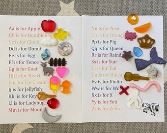 Preschool Alphabet Mystery Boxes - Etsy