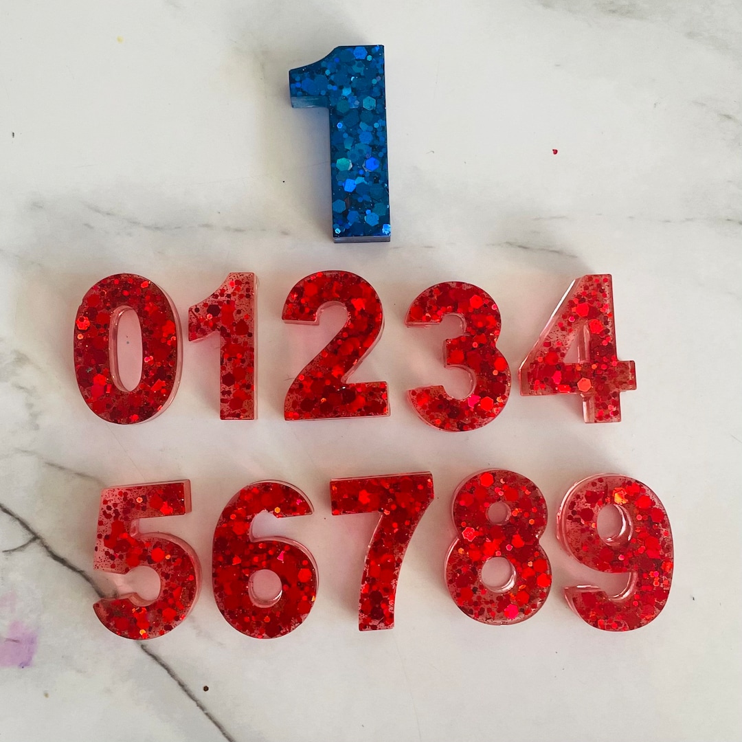 MINI RESIN NUMBERS, Counting, Homeschool, Preschool, Toddlers, Kids ...