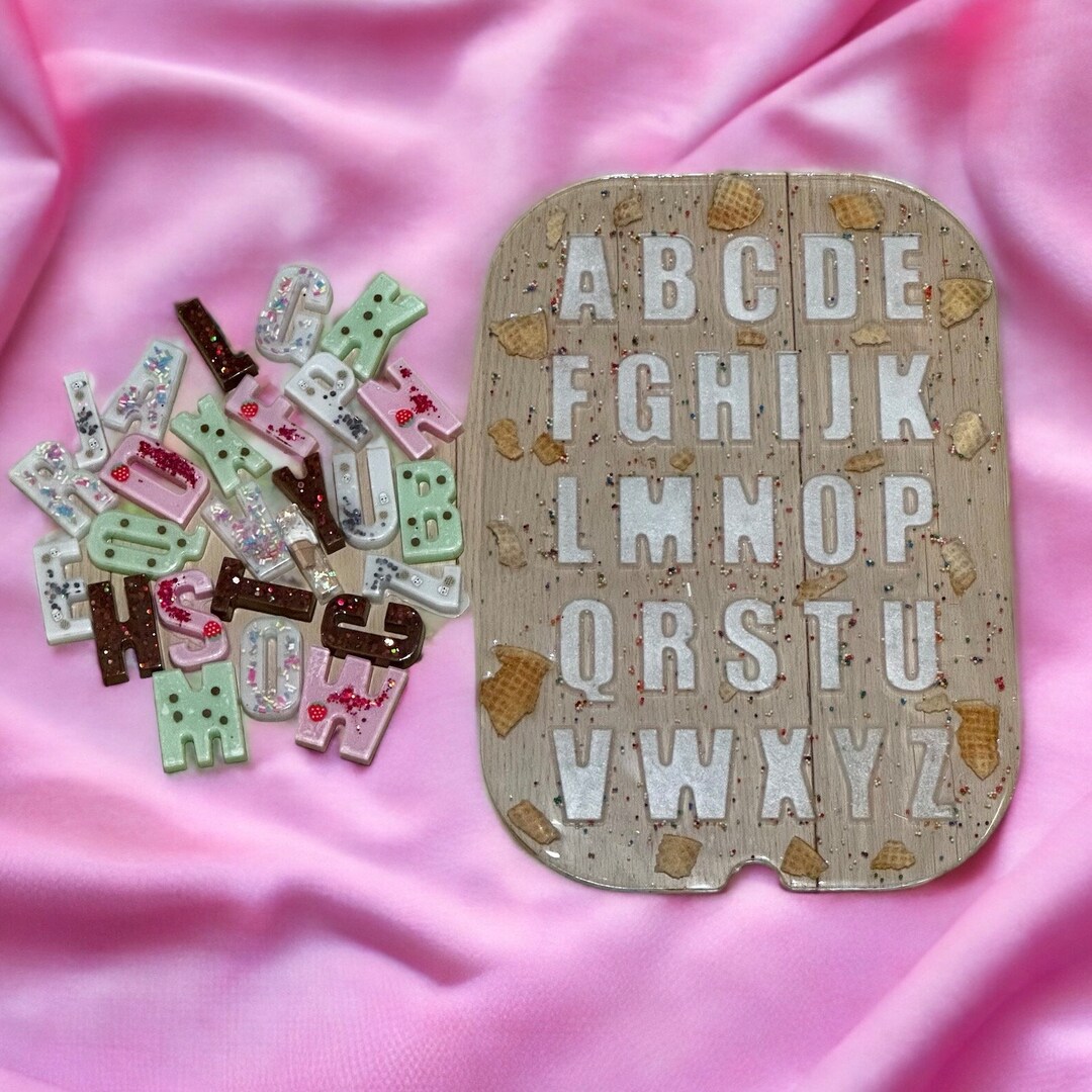 Ice Cream Resin Letters, Ice Cream Cone, Summer, Filsat Insert, Summer ...