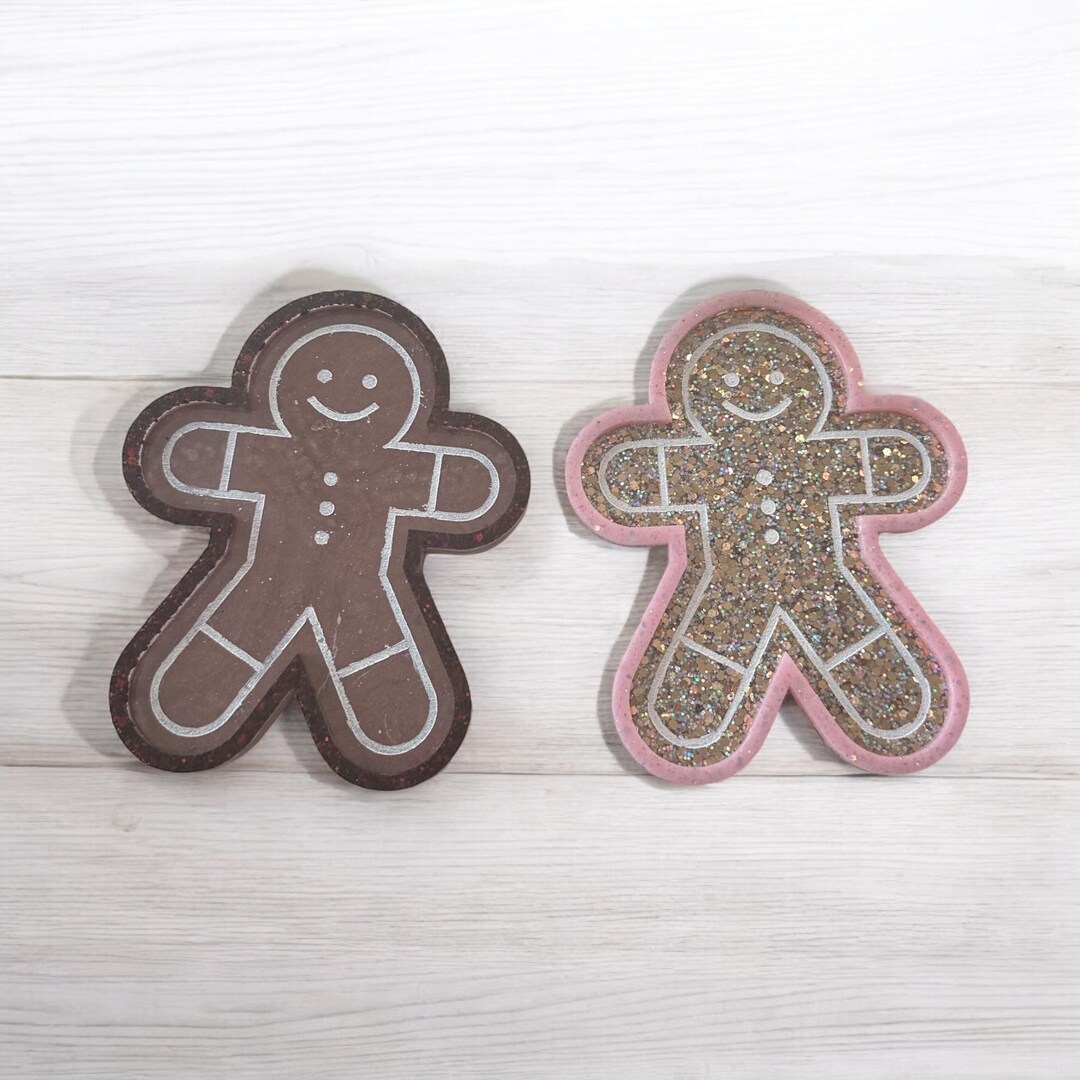 Gingerbread Resin Trays, Sensory Bin, Holidays, Teachers Homeschool - Etsy