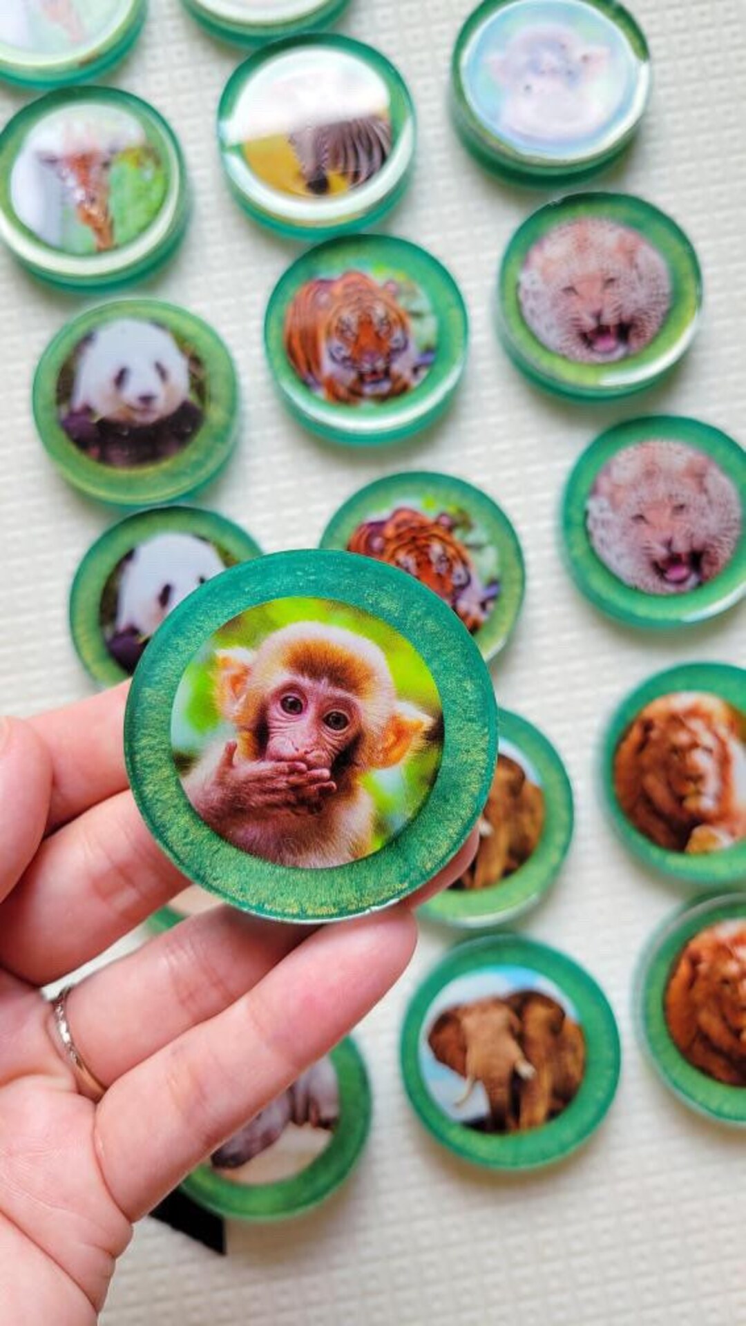Jungle Memory Game, Resin, Memory, Animals, Toddlers, Preschool ...