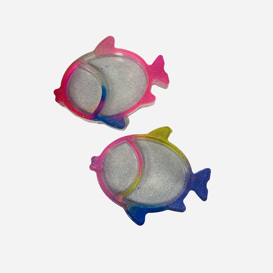 Rainbow Fish Resin Tray, Tinker Tray, Sensory Play, Water Play ...