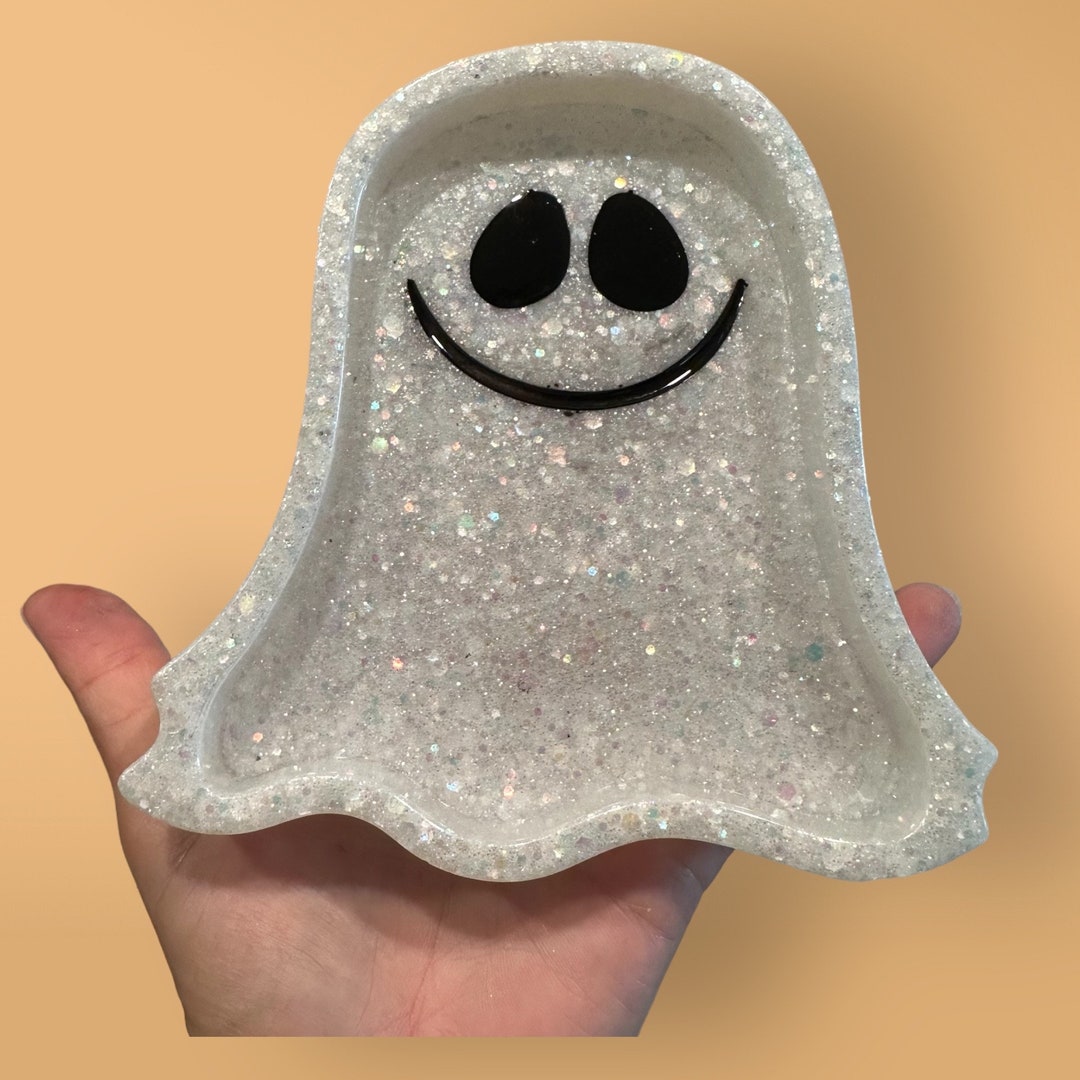 Ghost Tray Resin, Sensory Bin, Decor, Classroom, Halloween, Spooky ...