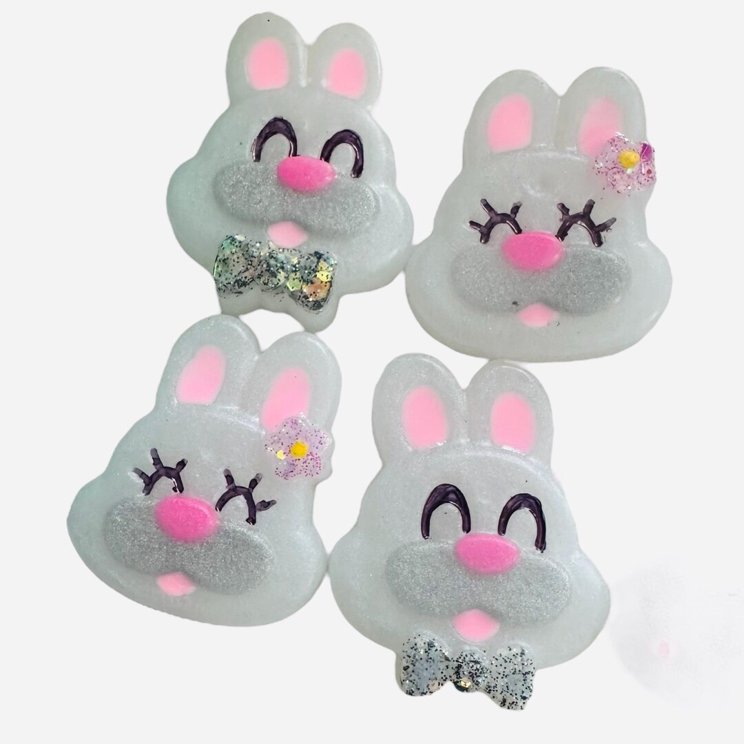 Mr and Mrs Easter Bunny Resin, Loose Parts, Counters, Homeschooling ...