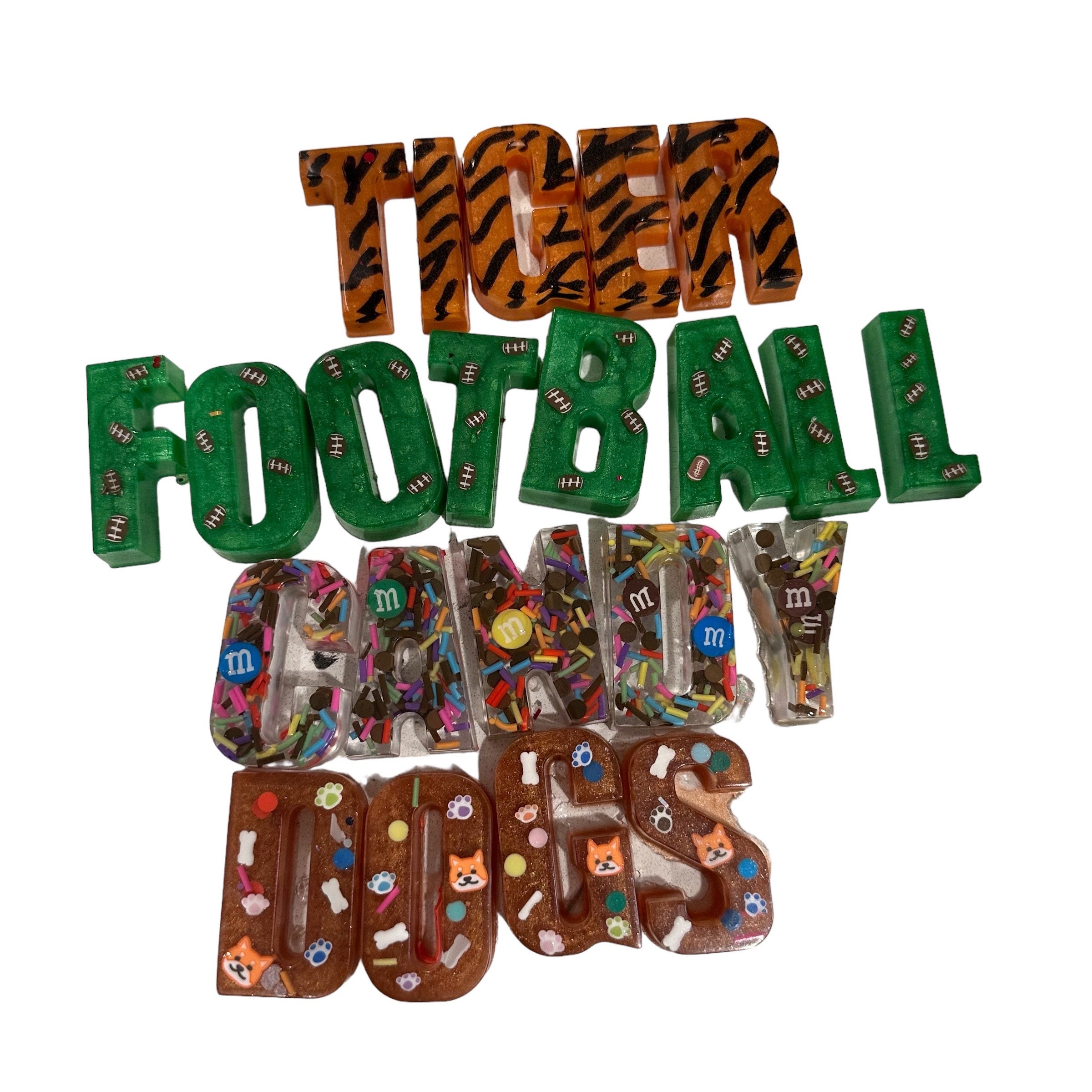 Make Your Own Words Resin, Custom, Spelling, Personalized, Homeschool ...