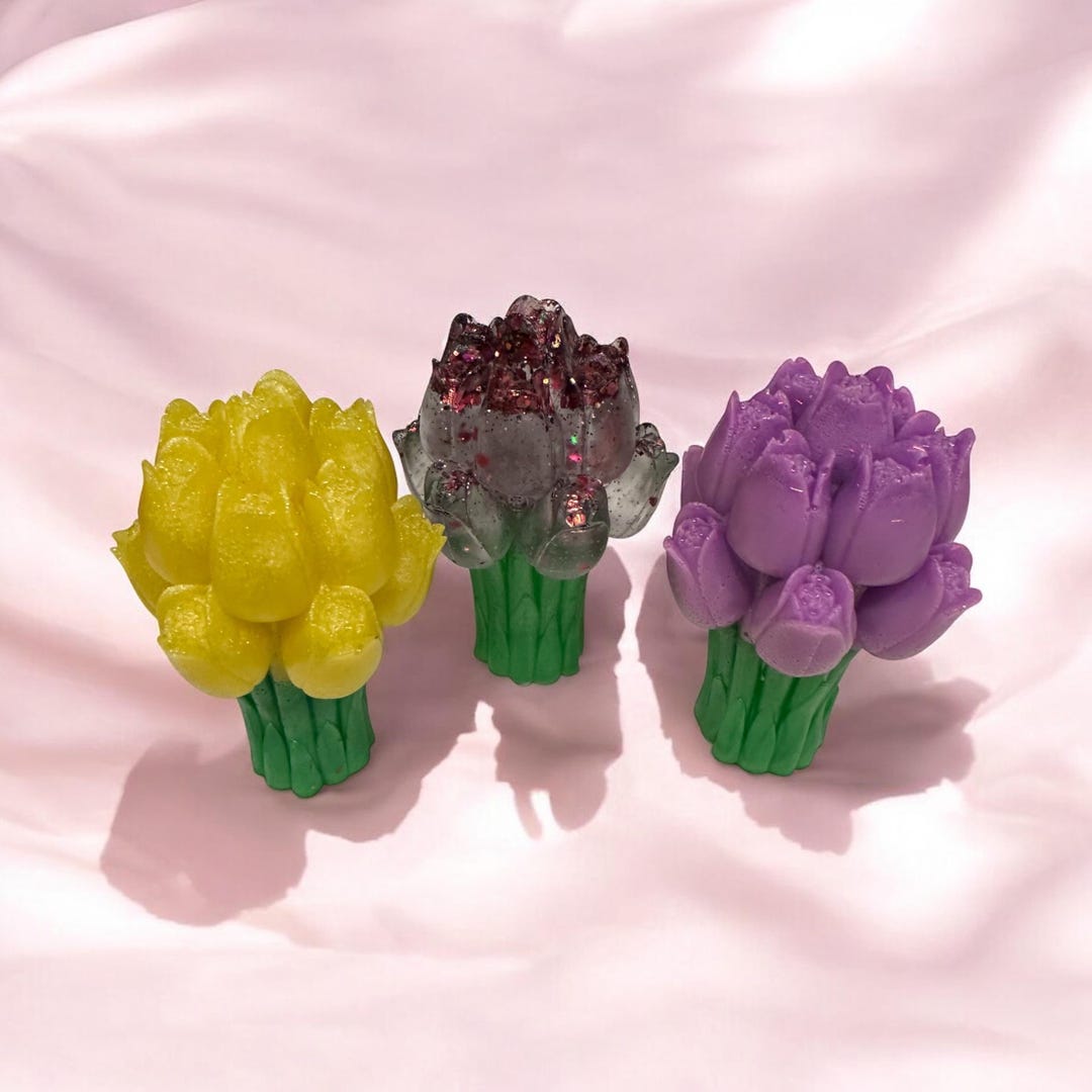 Bouquet of Resin Flowers, Decor, Sensory Bin, Spring, Summer School ...