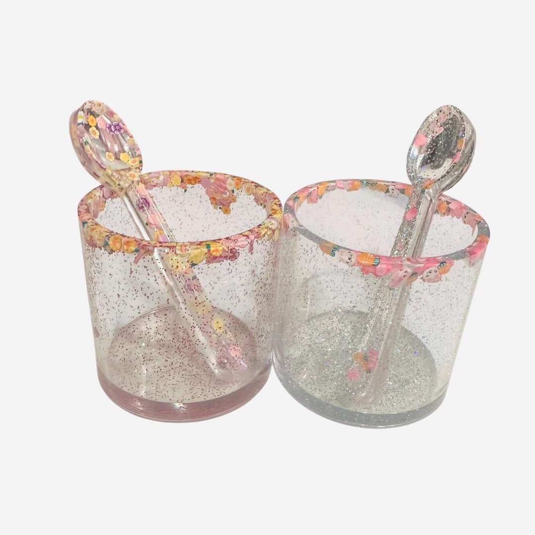 Spring Easter Planter Cup and Matching Spoon, Potion Play, Mud Kitchen ...