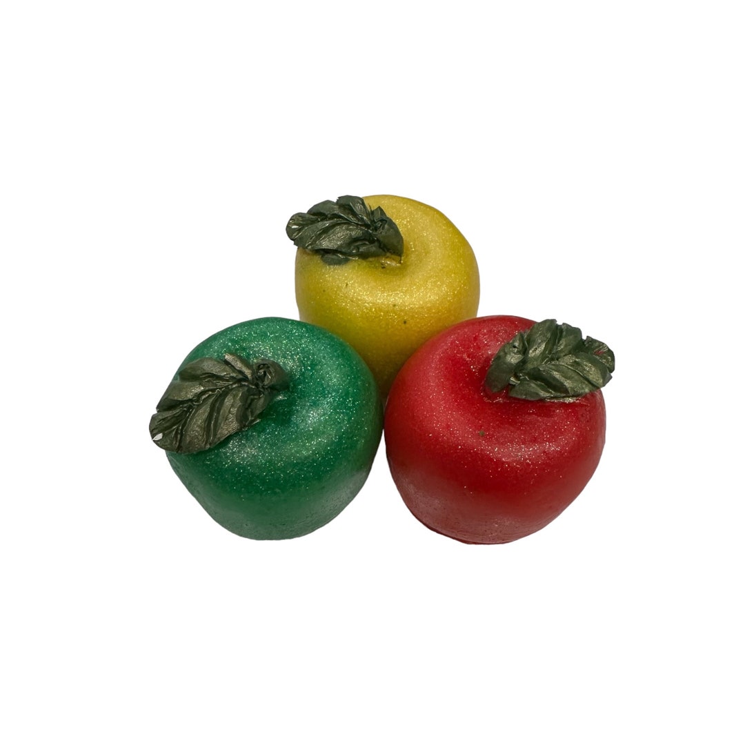 Large Resin Apples, Fall Decor, Back to School, Autumn, Counters ...