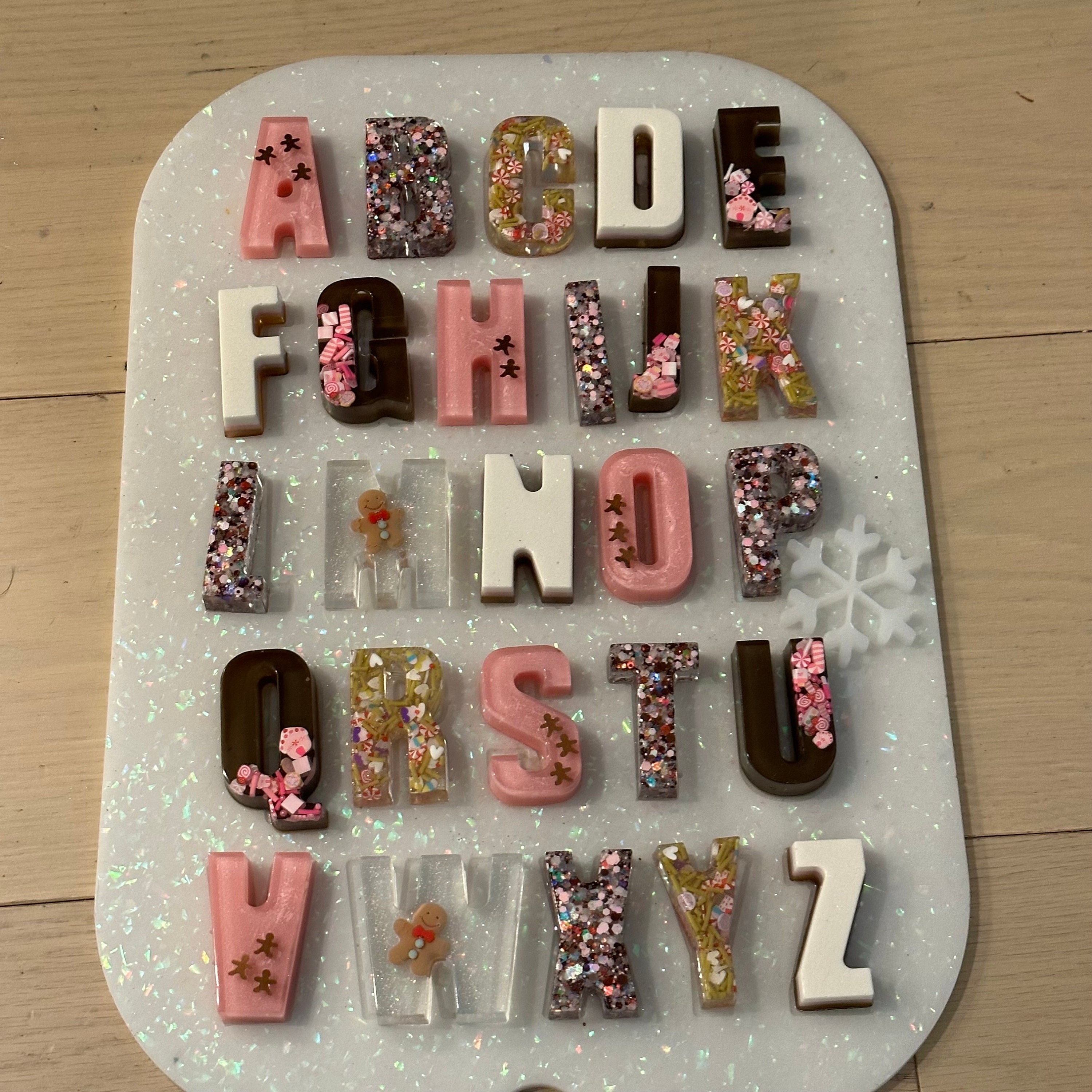 Winter Letter Bundle, Christmas, Candy Cane, Gingerbread, School ...