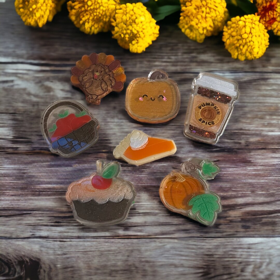 Fall Thanksgiving Resin Loose Parts, Counters, Sensory Bin, Homeschool ...
