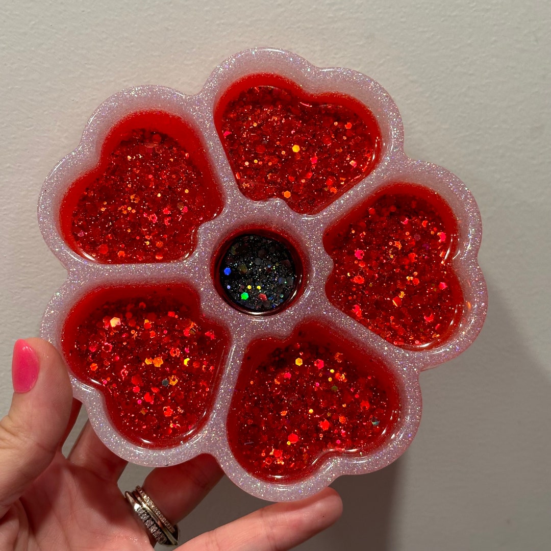Poppy Flower Resin Tray, Sorting, Sensory Bin, School, Homeschool ...