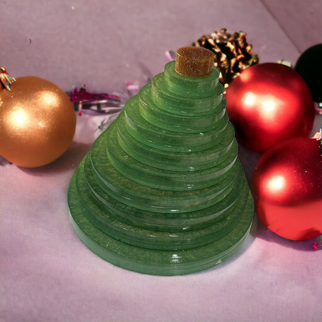 Stacking Resin Christmas Tree, Counters, Numbers, Addition, Math ...