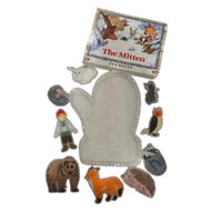 Jan Brett’s the Mitten Visual Aid, Lacing Card, and Coloring Activity ...