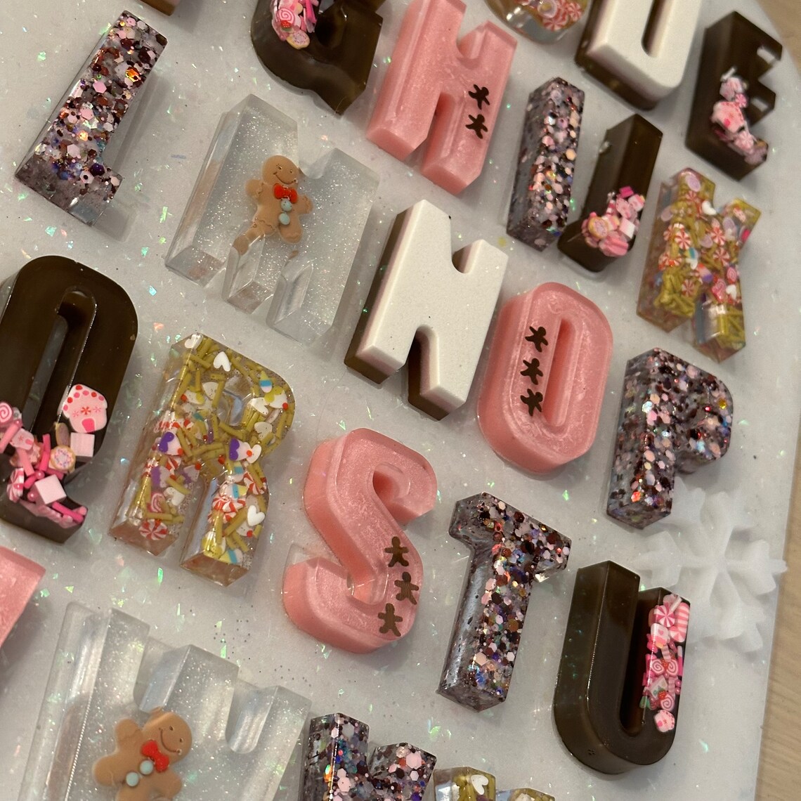 Winter Letter Bundle, Christmas, Candy Cane, Gingerbread, School ...