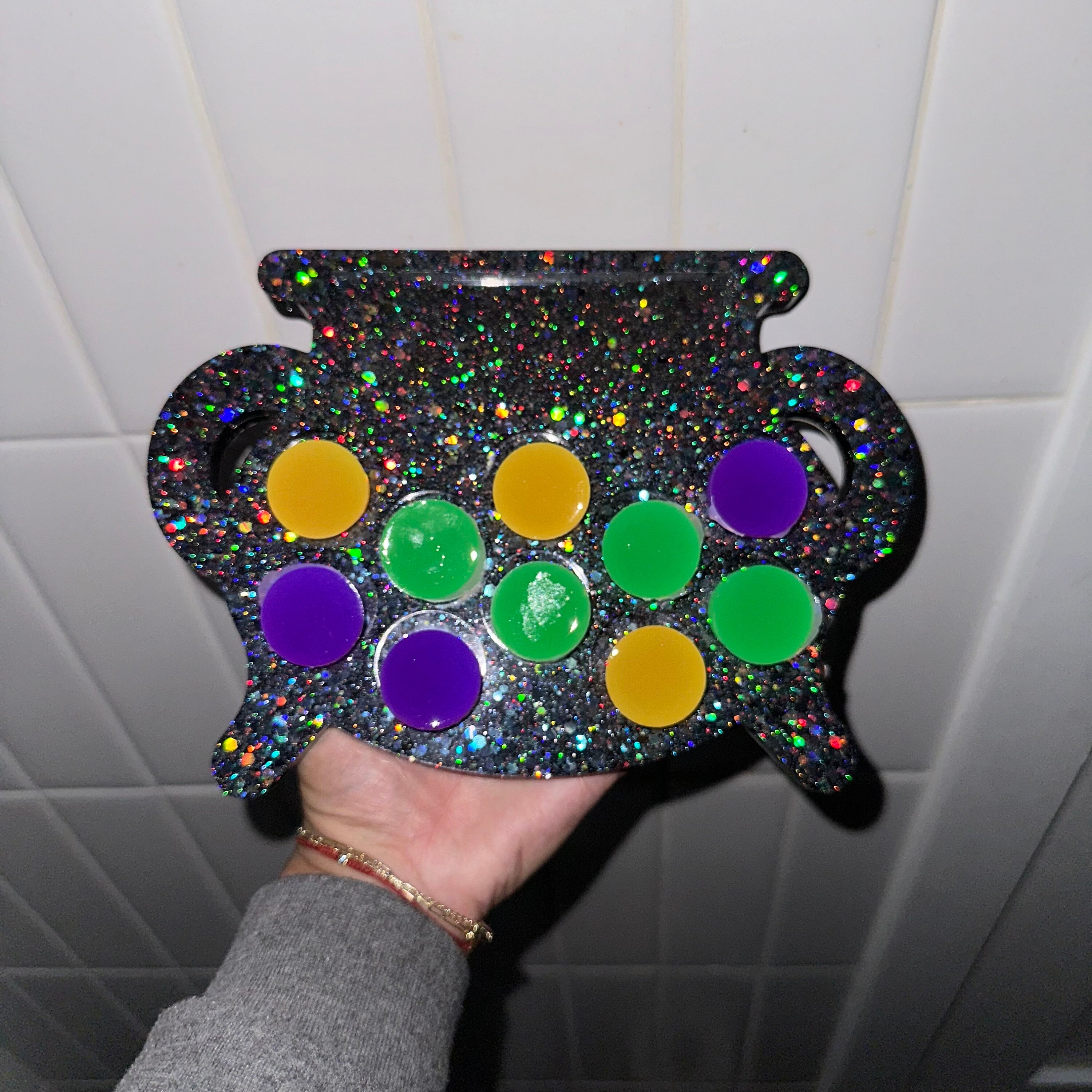 Halloween Resin Ten Frame, Counters, Numbers, Glow in the Dark, Math ...
