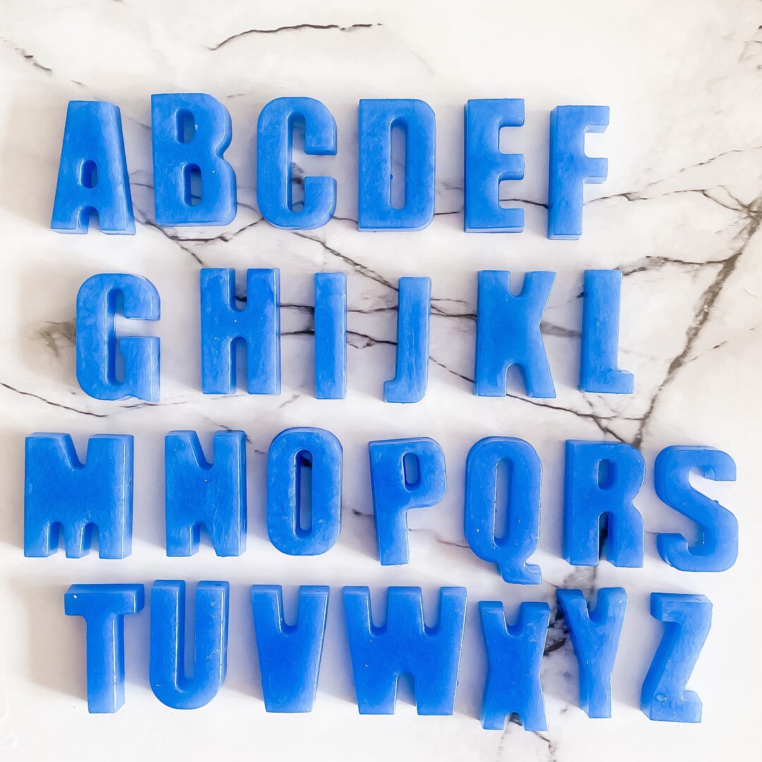 Large Chunky Letter Resin, Alphabet, Preschool, Elementary School ...