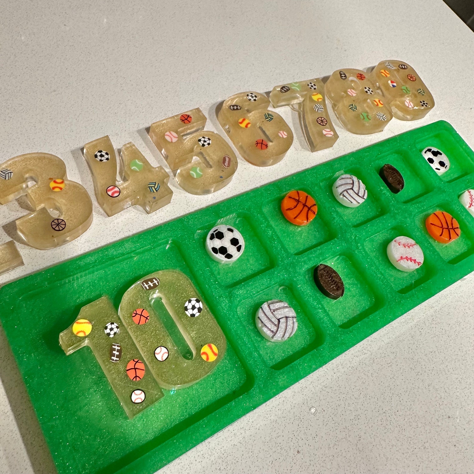 Sports Resin Ten Frame, Counters, Math, Numbers, Loose Parts, Teacher ...