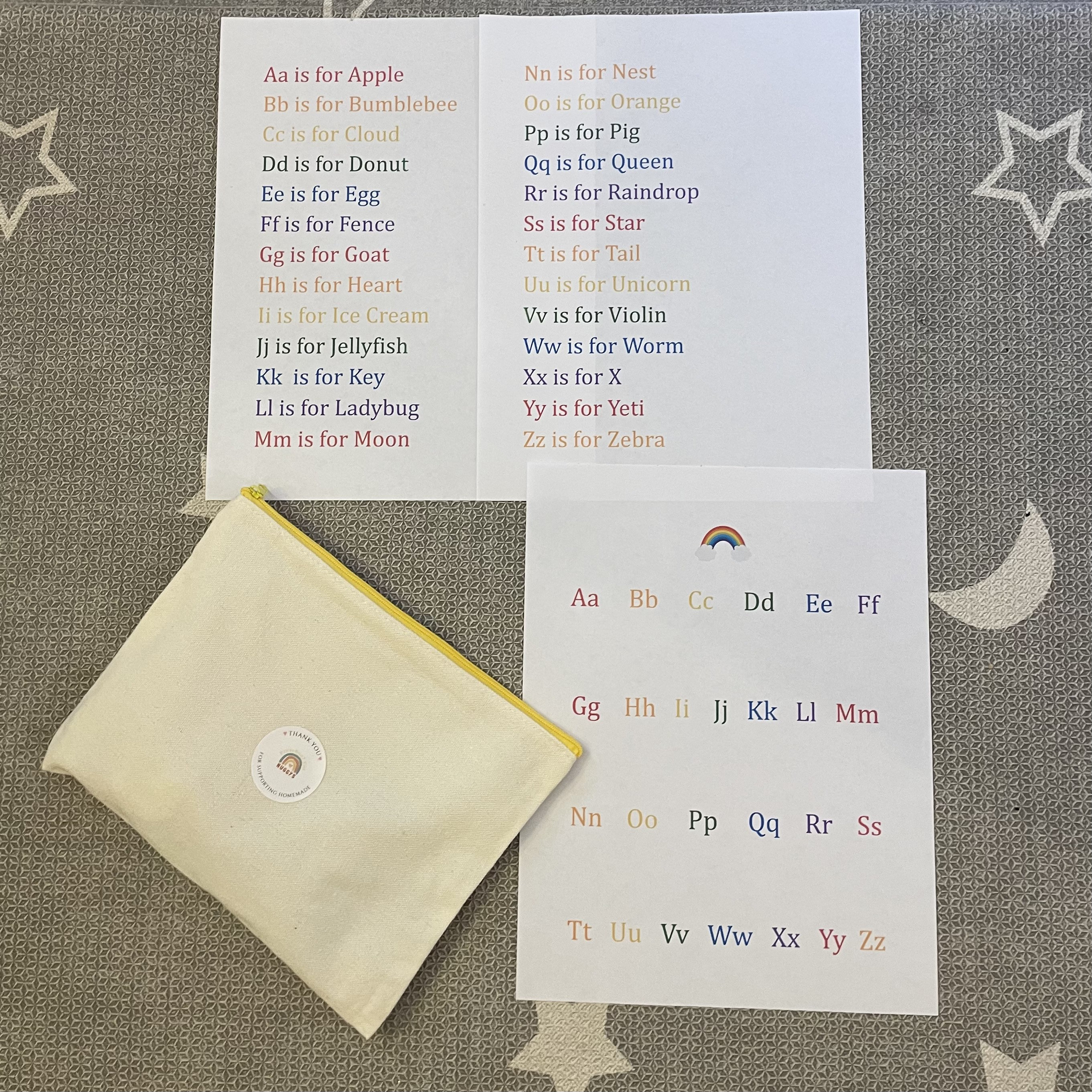 Phonics Grab Bag, Alphabet Mystery Bag, Resin, Learning Through Play ...