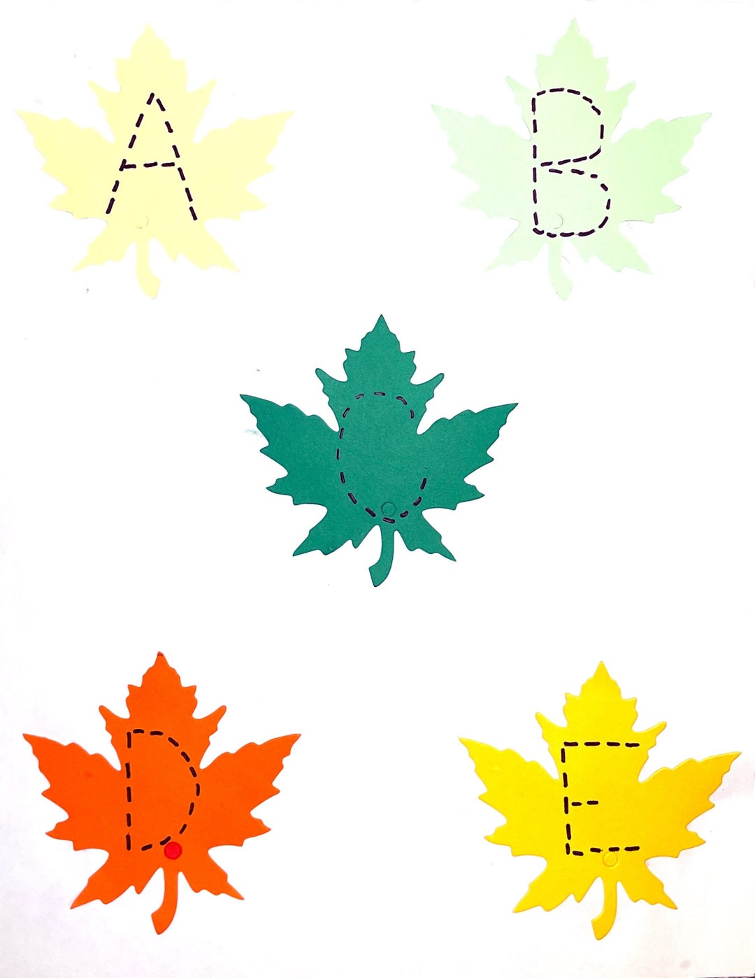 Fall Pre-writing Worksheet, Tracing Practice, Letter Tracing, Alphabet ...