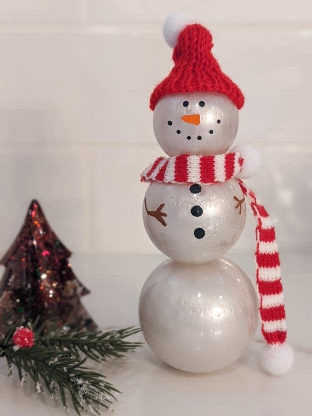 Make Your Own Snowman Resin, Building Blocks, Balance Blocks, Christmas ...