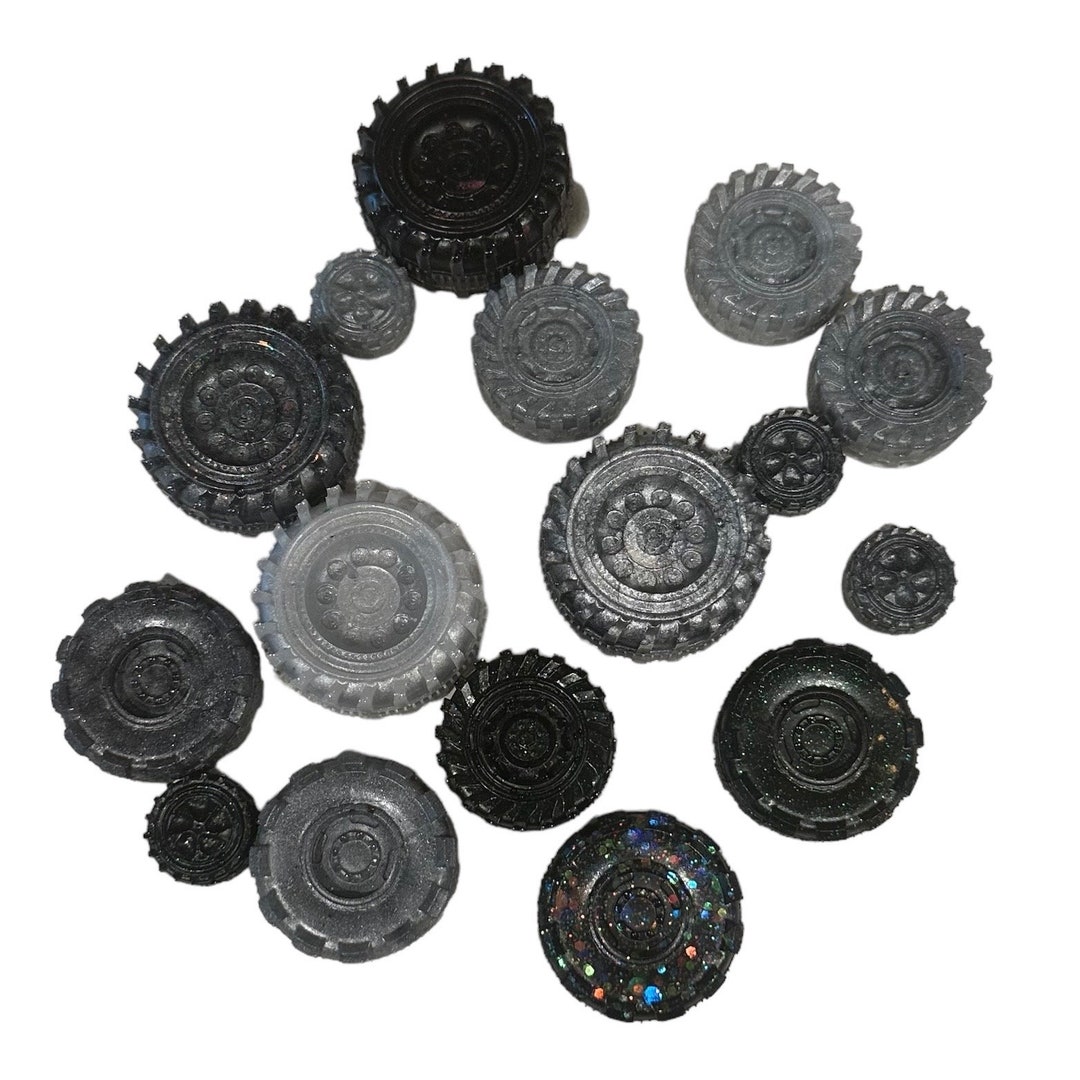 Tire Set Resin, Small World Play, Counters, Math, Homeschool, Teaching ...