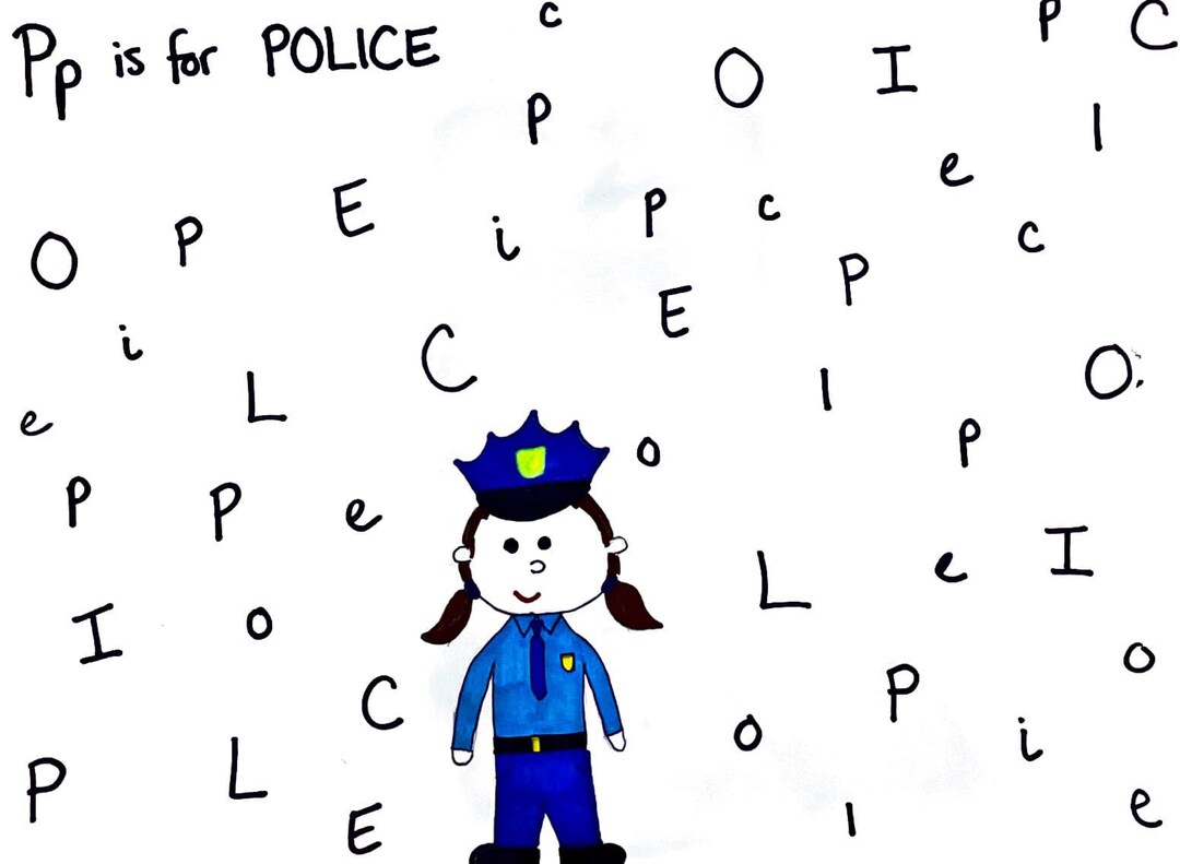 P is for Police, Letter Finding, Letter P, Preschool, Toddler ...