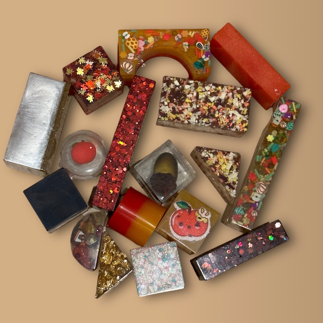 Build a Fall Scene Building Blocks, Resin, Construction, Toys, Kids ...