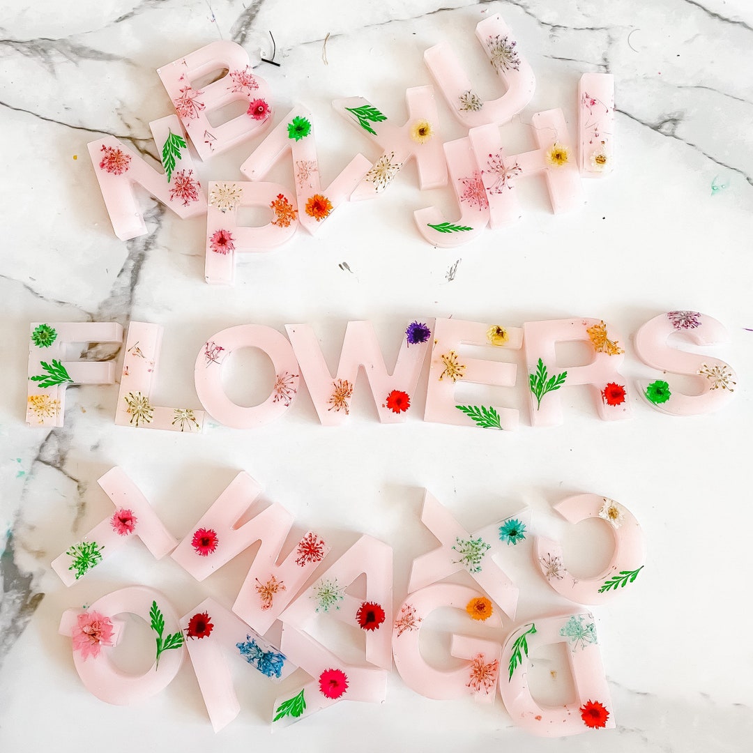 Dried Flower Resin, Floral, Spring, Summer, Toddler, Homeschool ...