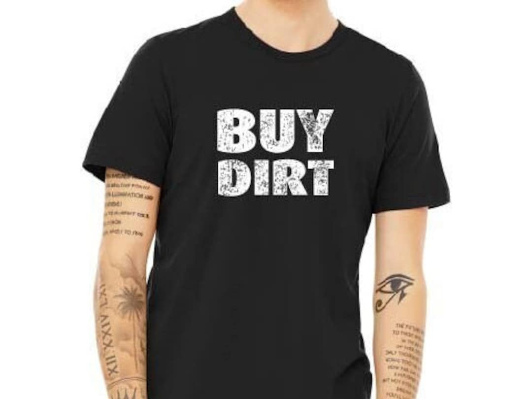 Buy Dirt Tee Logo Shirt, Personalized Crewneck Shirt, Custom Logo ...