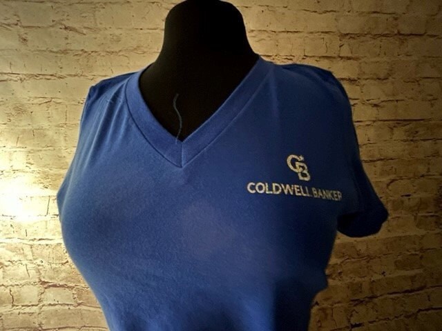 Cb-coldwell Banker Full Front Logo Sparkle Tee Cb Realtor, Cb Apparel ...
