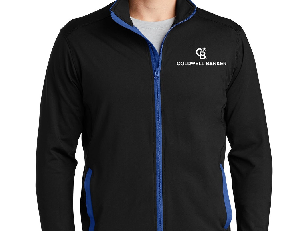 Cb-coldwell Banker Men's Contrast Full-zip Jacket Full-zip, Stretch ...