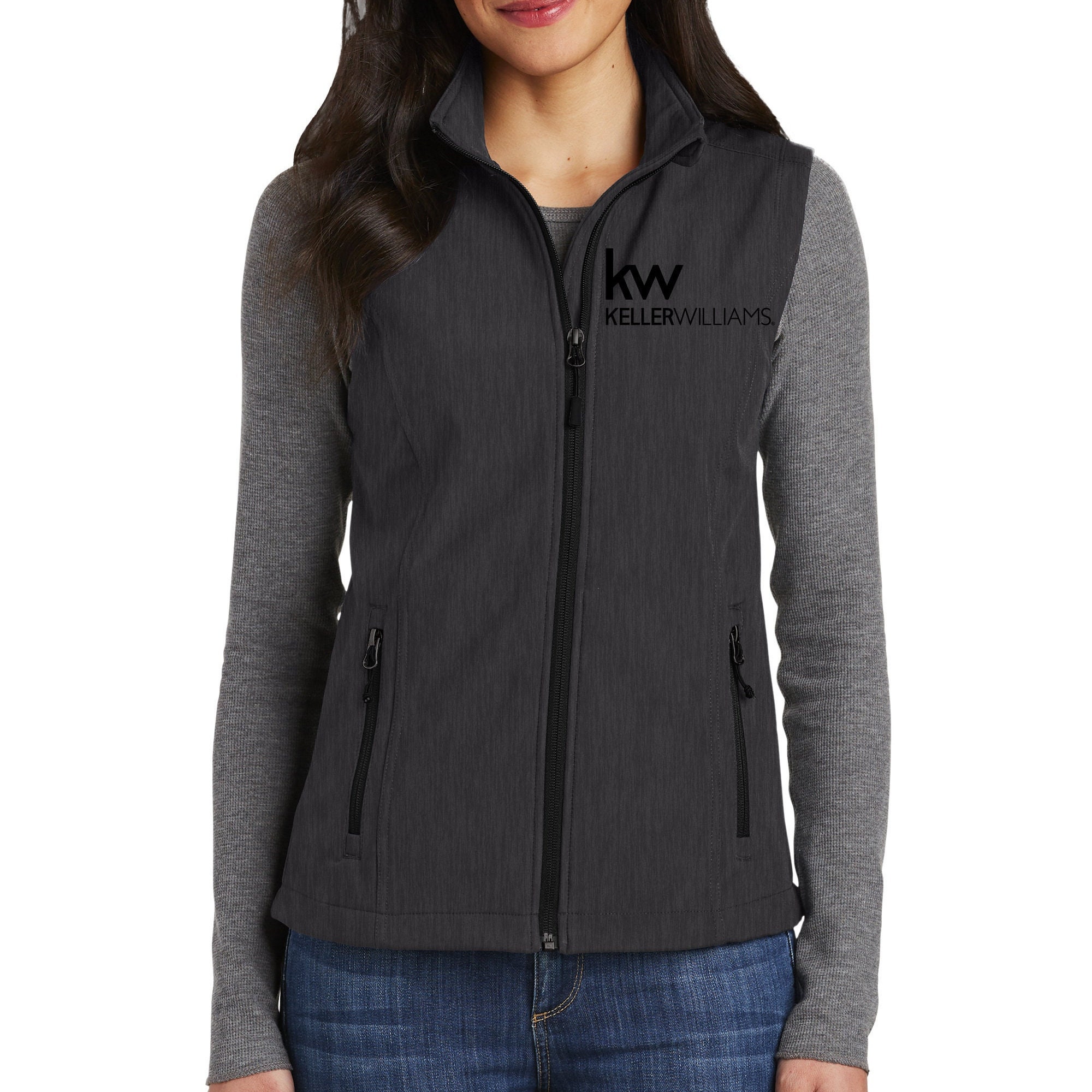 KW Keller Williams Ladies' Soft Shell Vest; Kw Vest, Realtor Vest, Soft ...