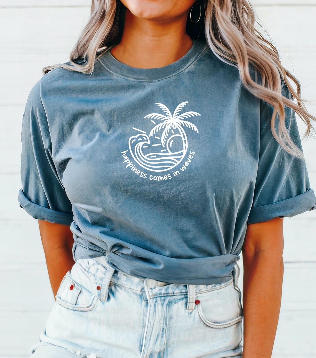Summer T-shirt, Beach Shirt, Beach Themed Shirt,summer Shirts for Girls ...