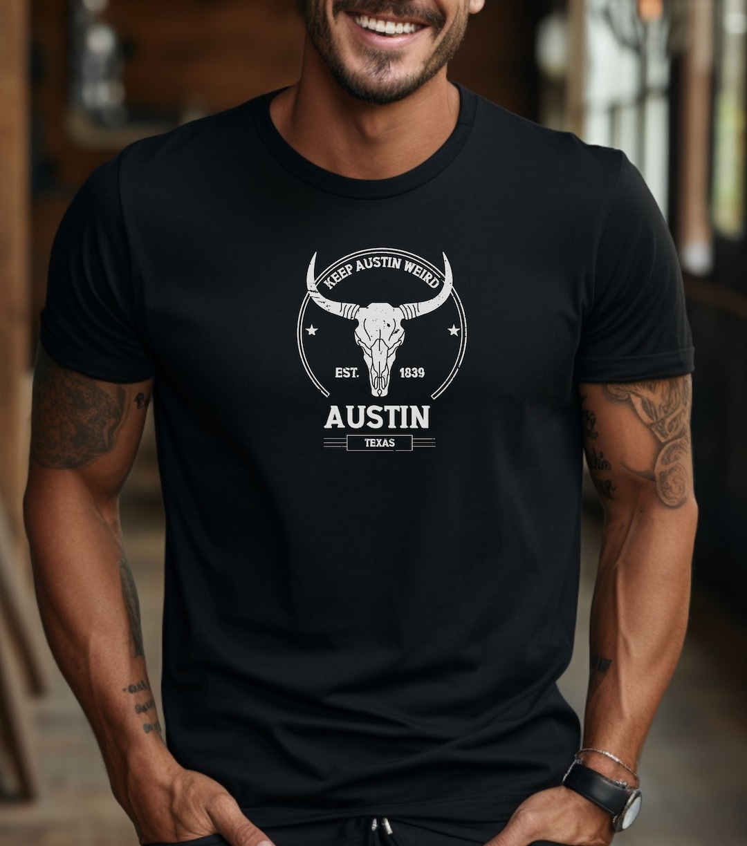 Austin Texas Shirt, Cowboy Shirt, Western American Tshirt, Texas Cowboy ...