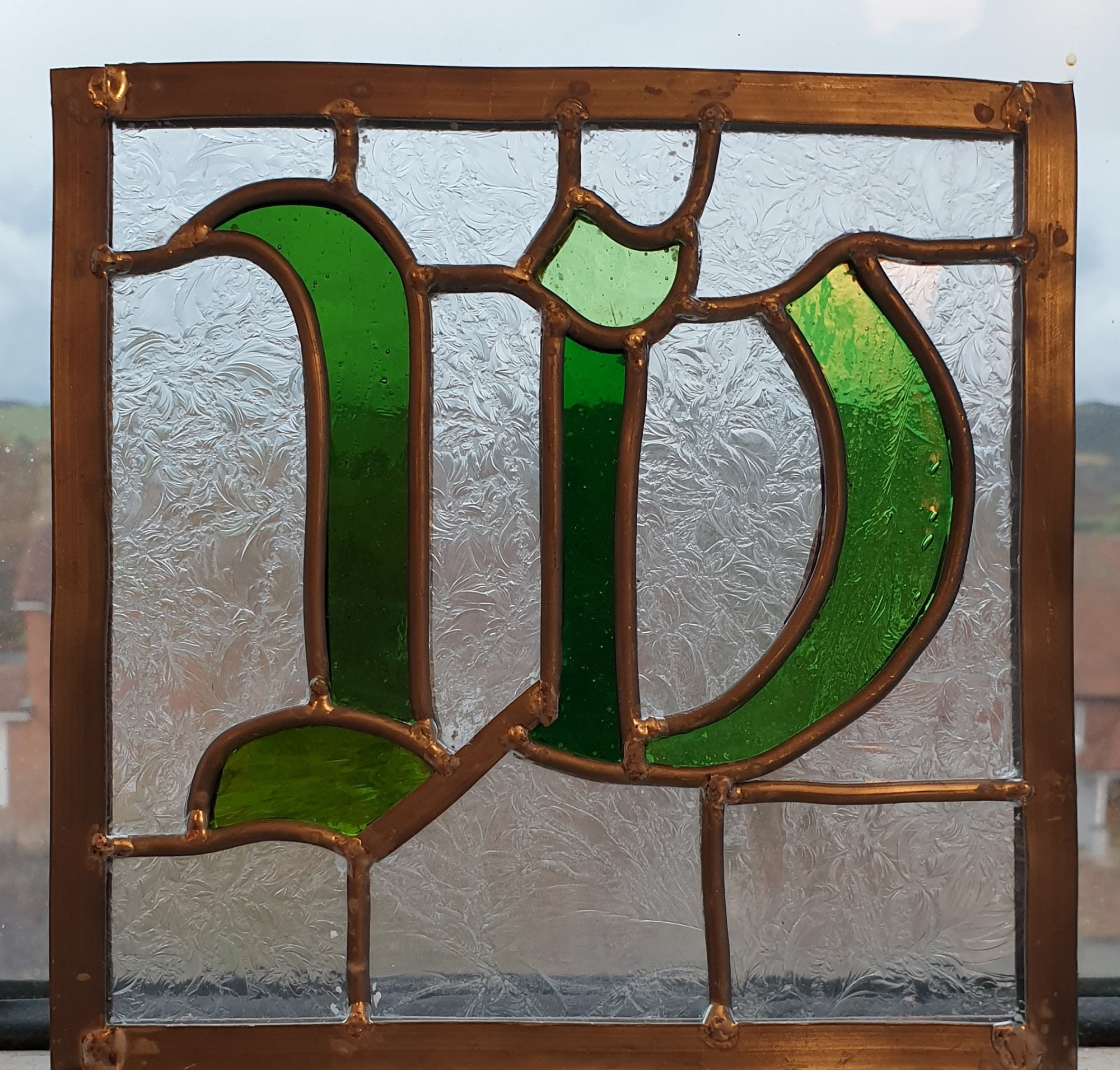Stained Glass Letter Made to Order - Etsy