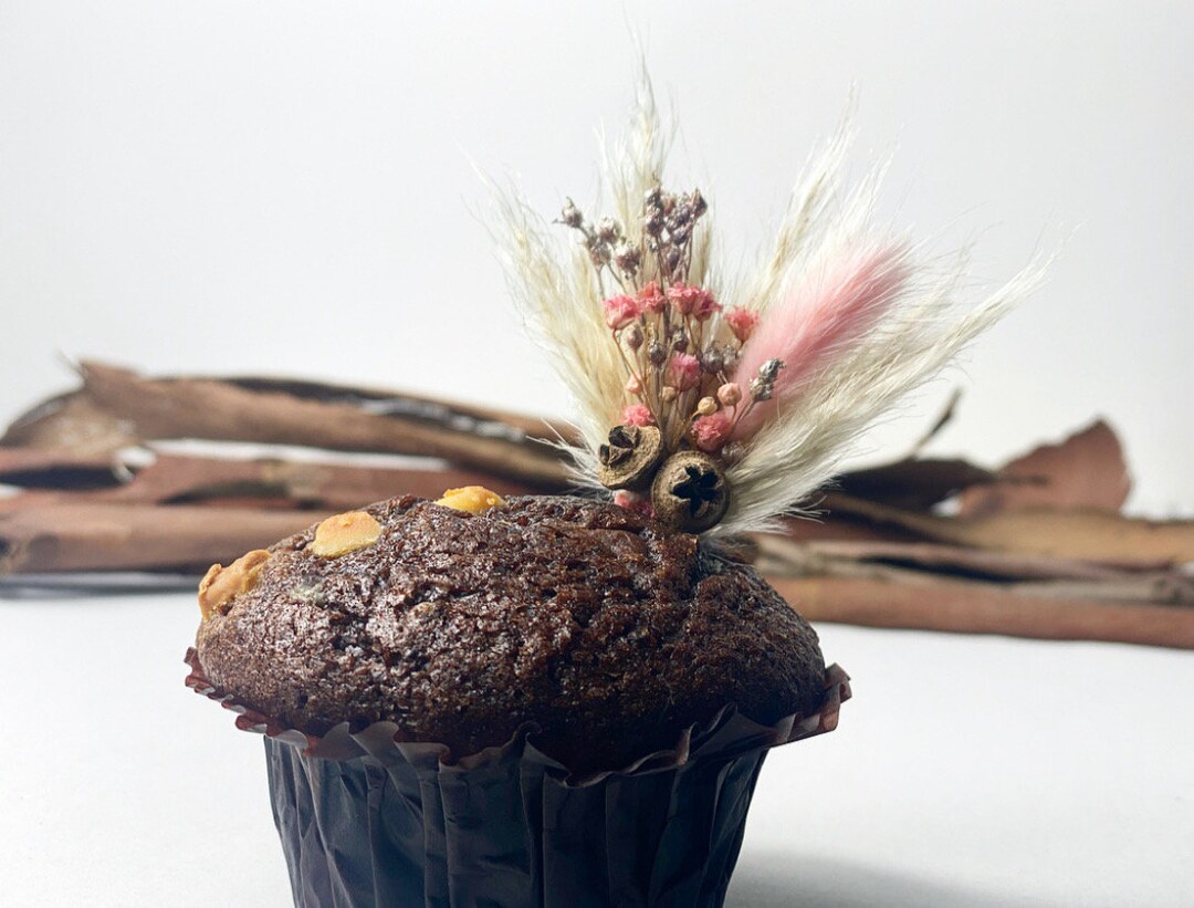 Pink Delight Cupcake Topper | Cake Topper Flowers | Pink Cupcake ...