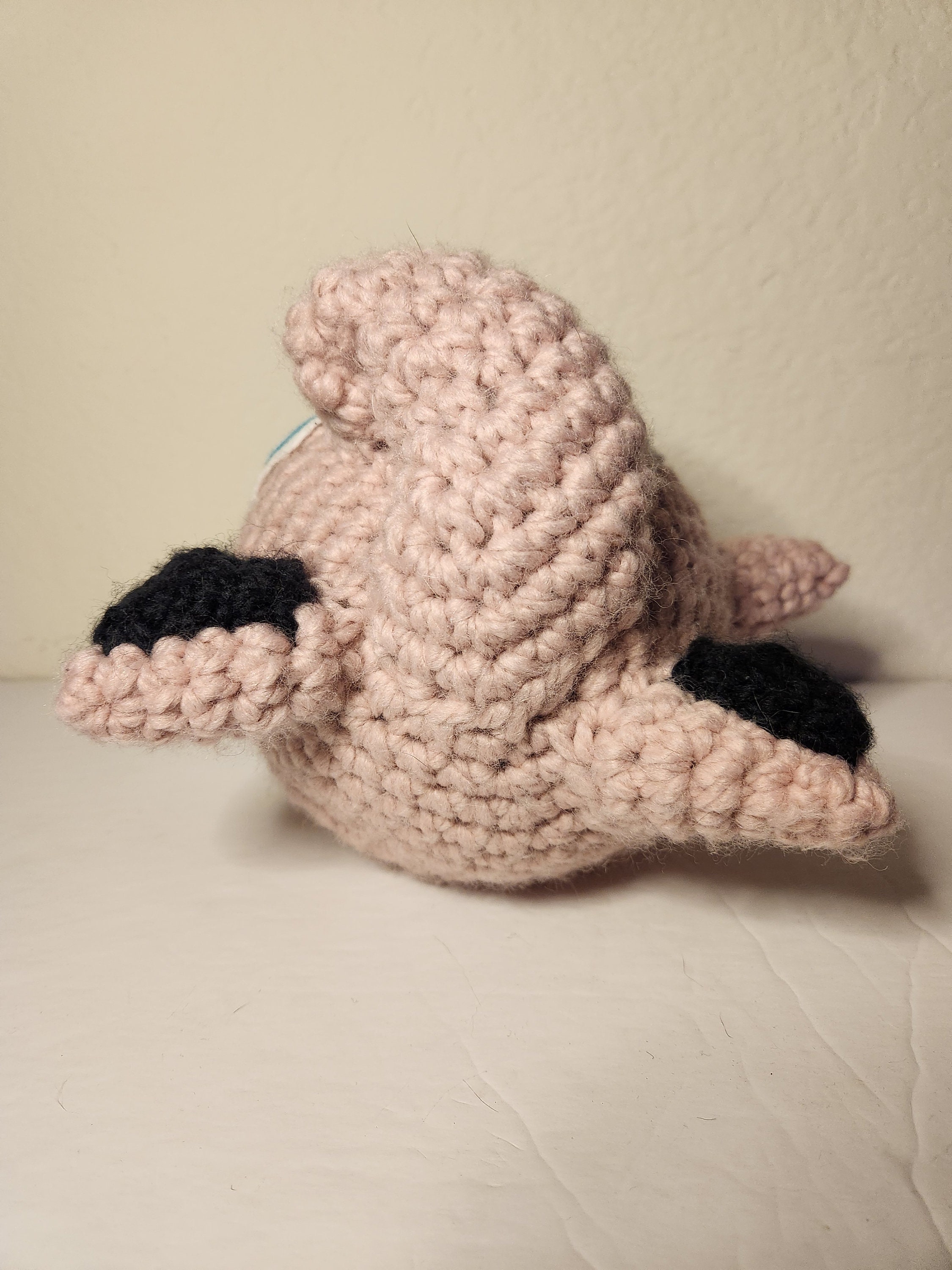 Jigglypuff Crochet Plush Balloon Pocket Monster Stuffed - Etsy